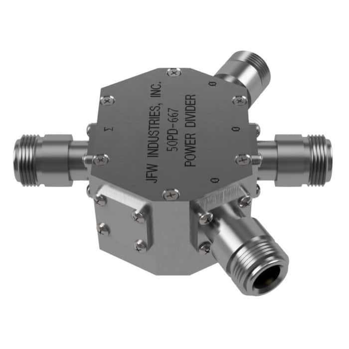 50PD-667 Resistive Power Divider/Combiner - JFW Industries 50PD-667 Resistive Power Divider/Combiner - JFW Industries